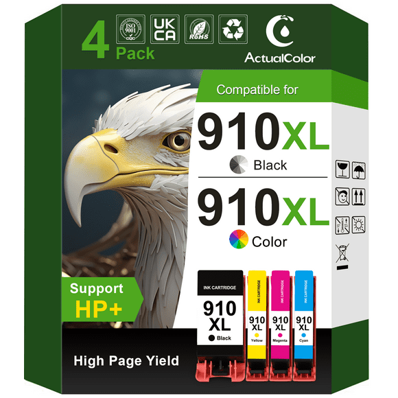 910xl Ink Cartridges Combo Pack