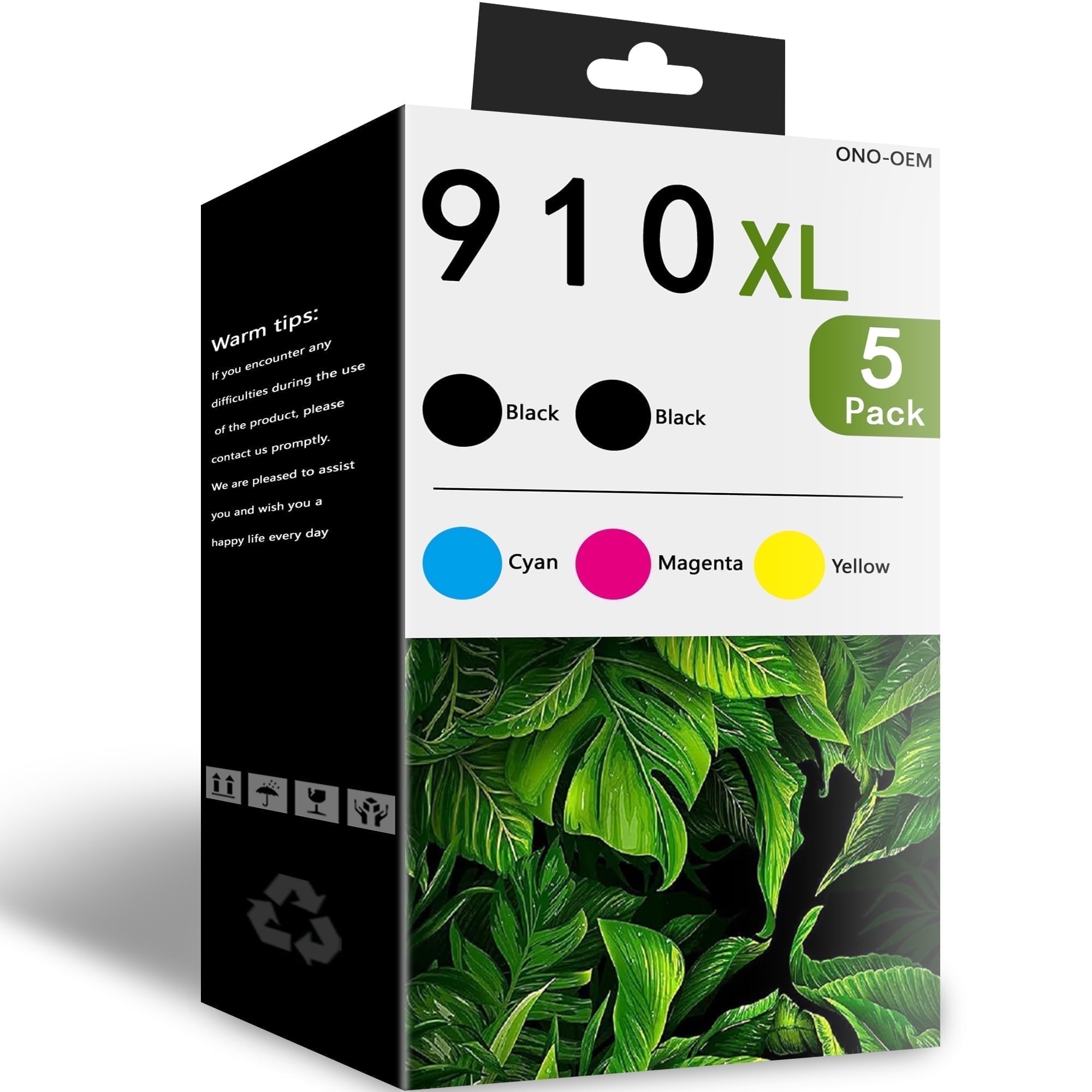910XL Compatible for HP 910 Hight Yield Ink Cartridges Combo Pack for ...