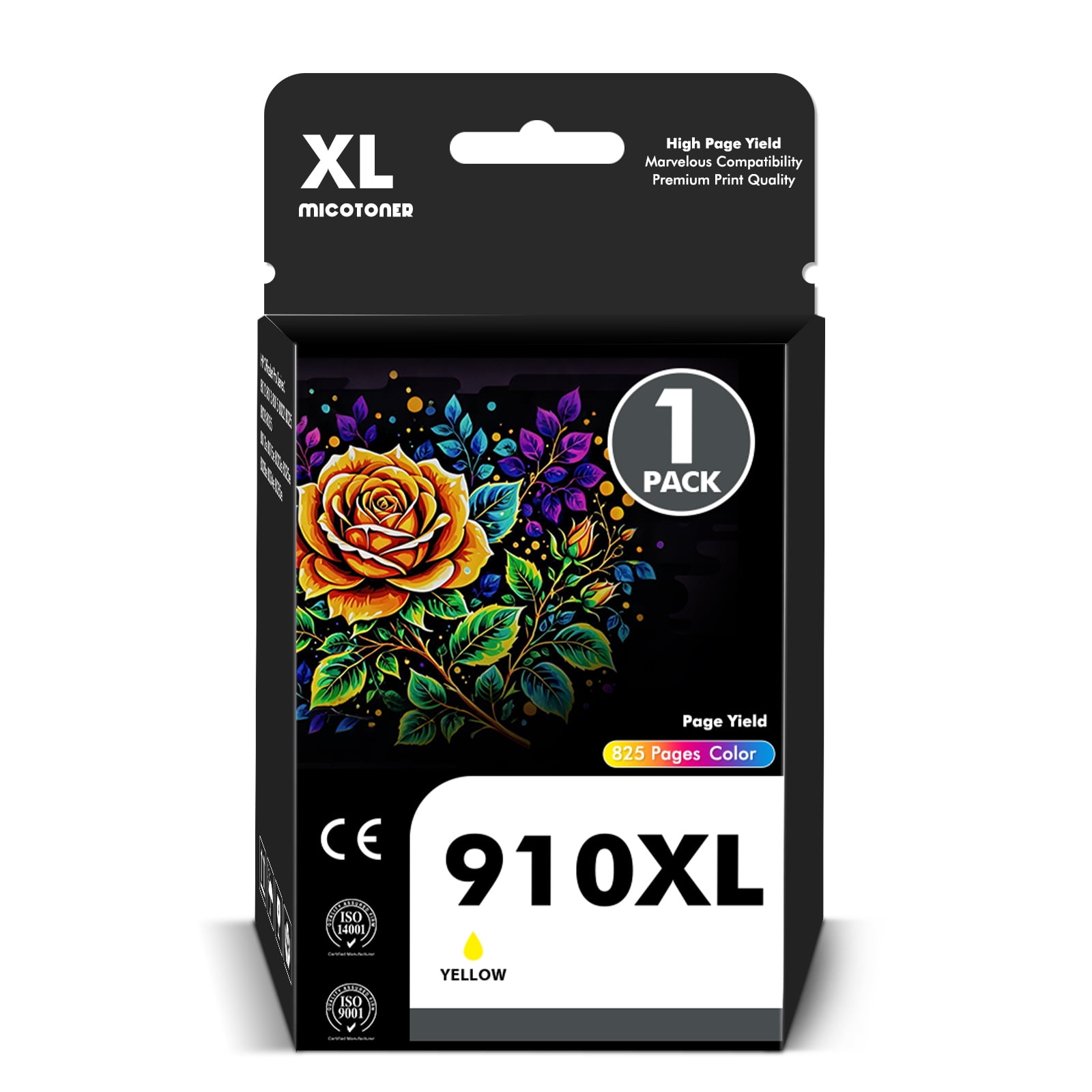 910XL Ink Cartridge 910 XL Compatible for HP officejet 8012 8013 8015 ...