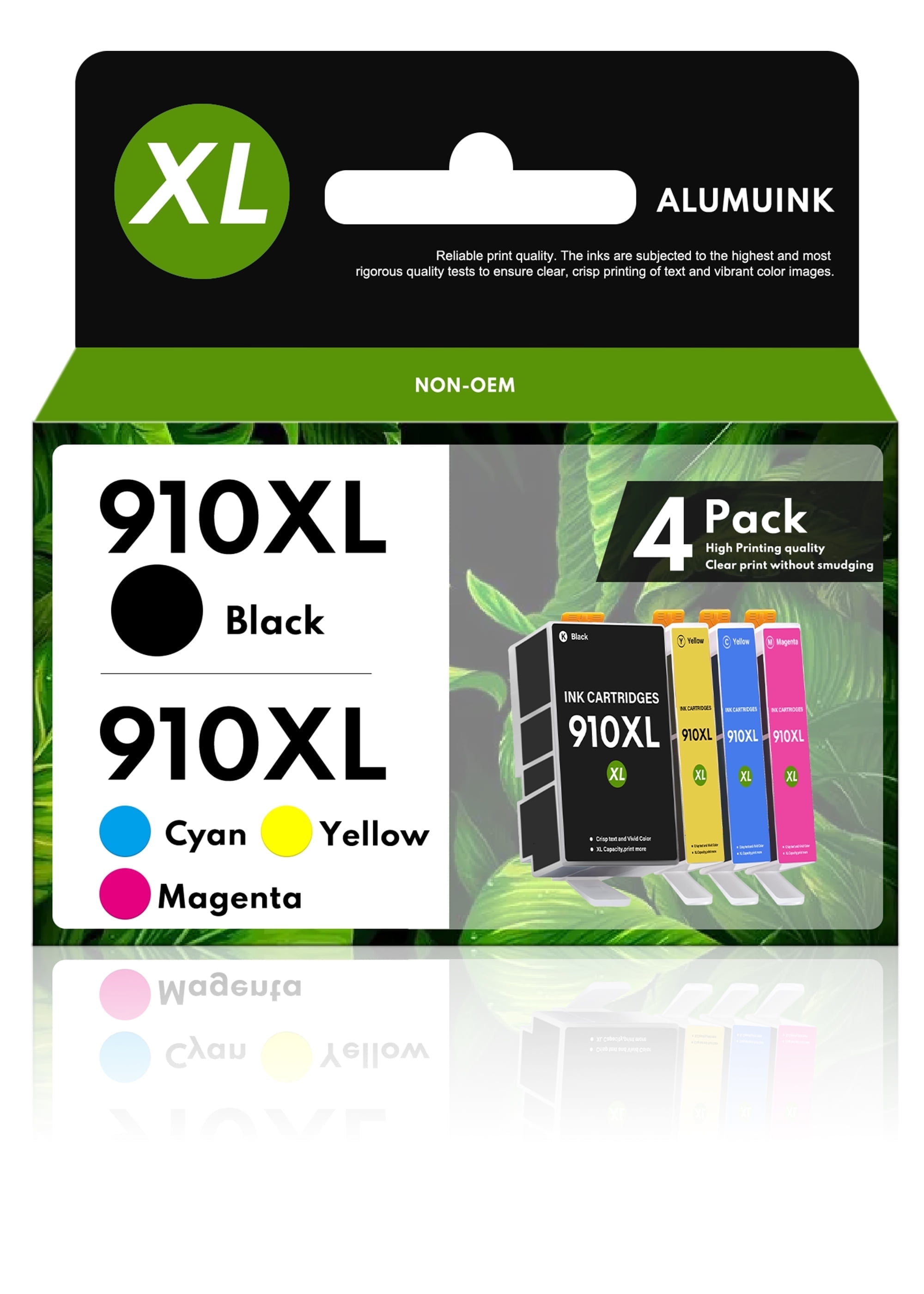 910XL Ink Cartridge BK/C/M/Y (4-Pack) - 3YL65AN 3YL62AN 3YL63AN 3YL64AN ...