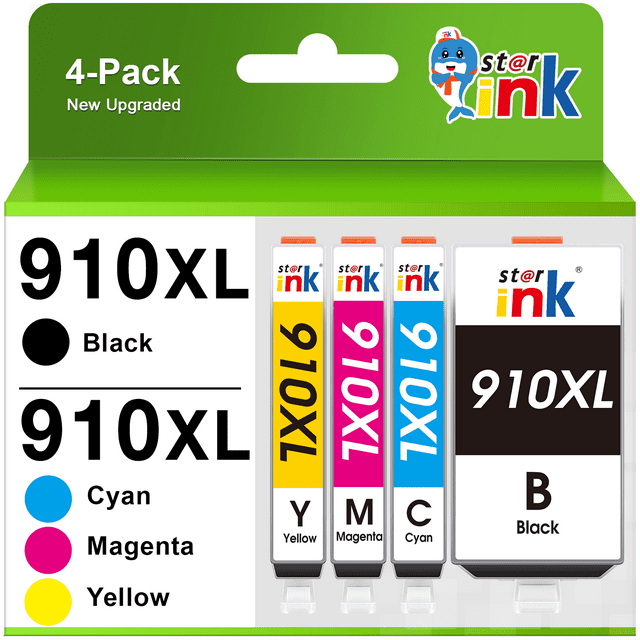 910XL Ink Cartridge for HP Printer Ink 910 910XL Ink Cartridges Combo ...