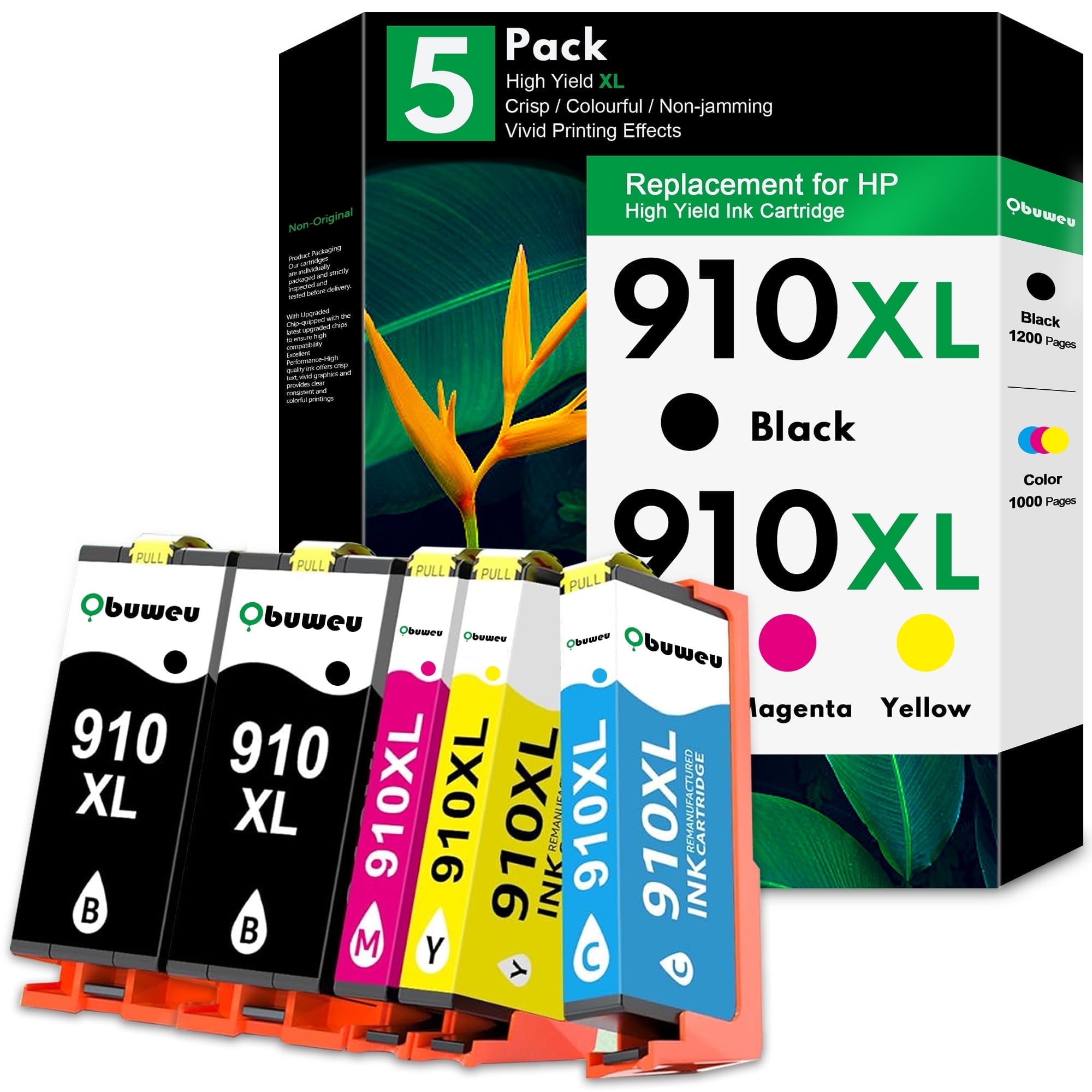 910XL Ink Cartridge Compatible for HP 910 XL Ink Cartridges for ...