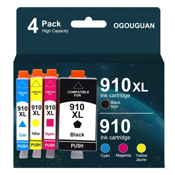 Hp 910 Ink Cartridge Combo Pack