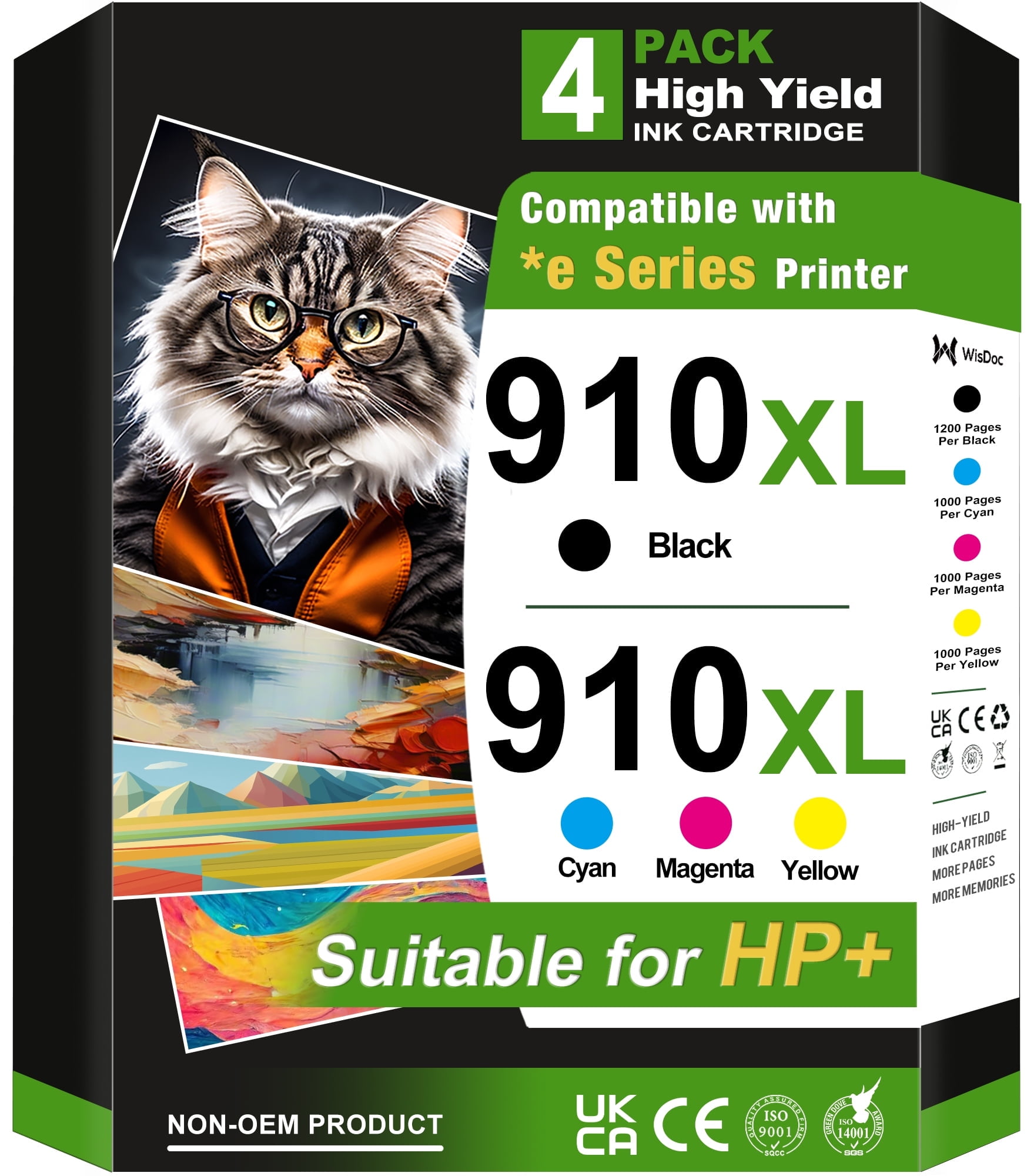 910XL Ink Cartridges for HP 910XL Ink Cartridges for HP OfficeJet Pro ...
