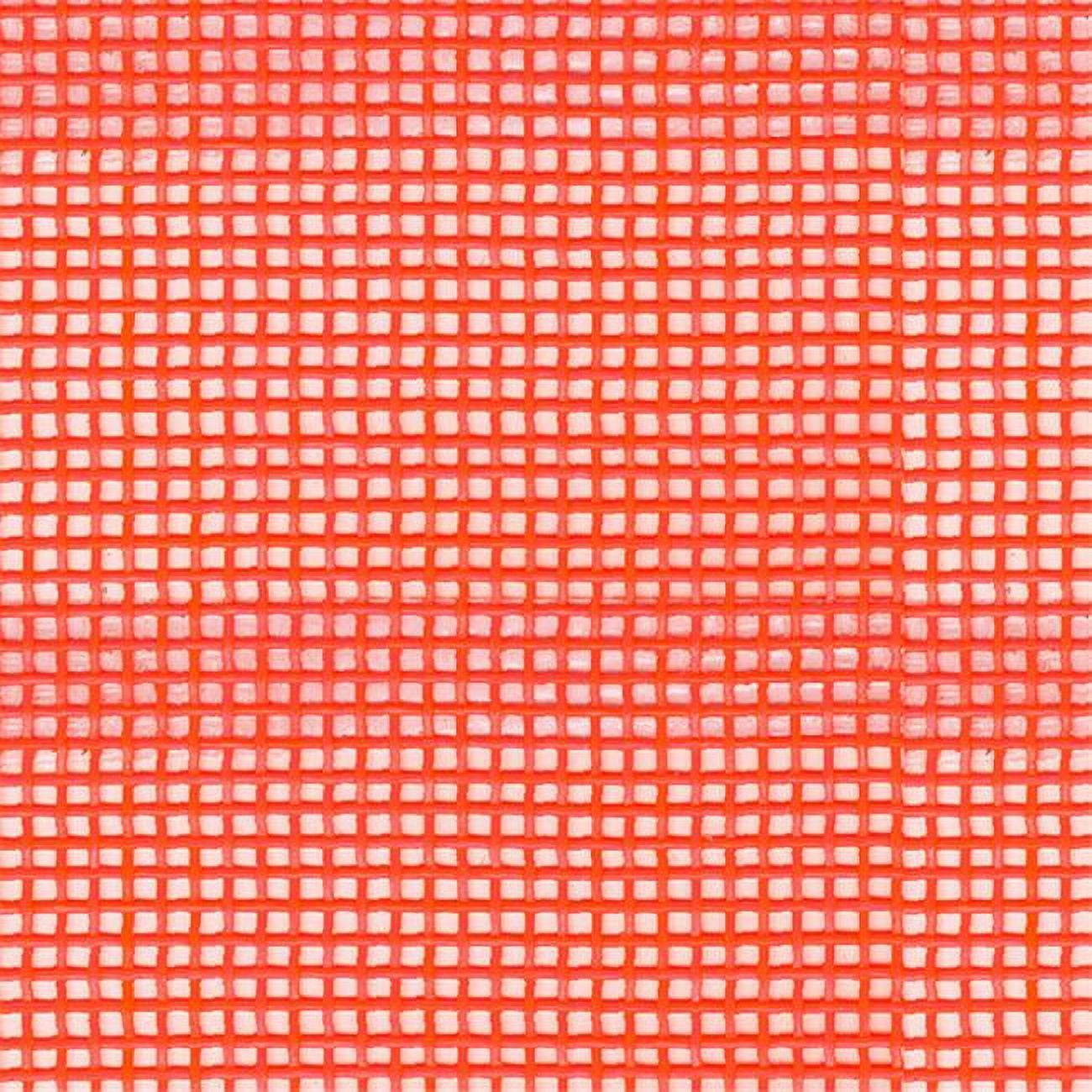 911 61 in. PVC Extruded Mesh with Selvages Fabric, 4 Florescent Orange ...