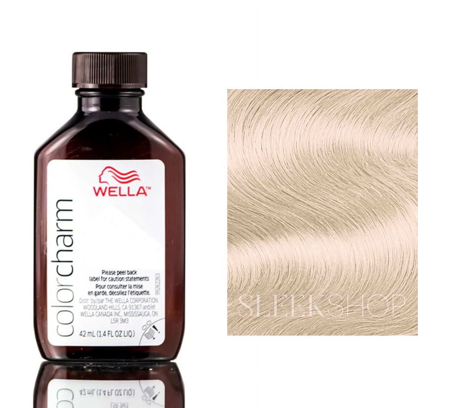 911/9N - Very Light Blonde , Wella Color Charm LIQUID Permanent Hair ...