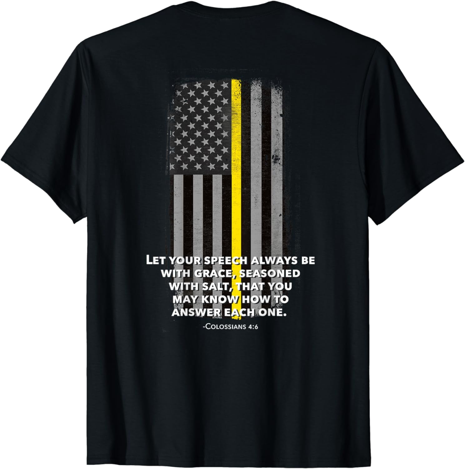 911 Dispatcher Bible Verse T-Shirt EMS EMT Dispatchers - Walmart.com