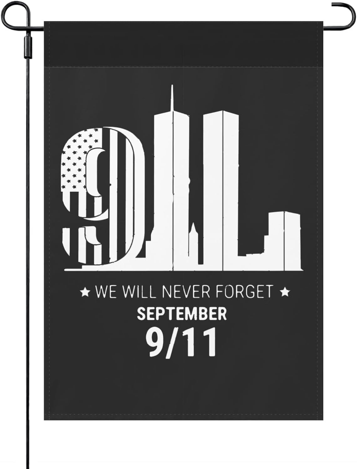 911 Never Forget Flag We Will Never Forget 911 Flag American Remember 9 ...