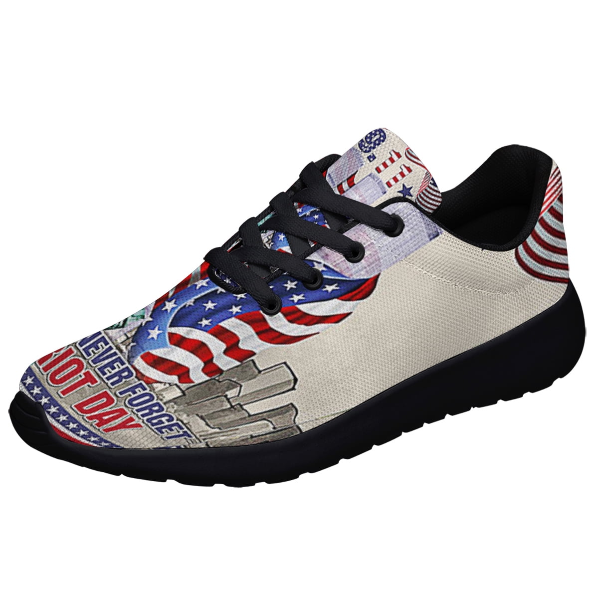 911 Patriot Day We Will Never Forget Twin Tower Memorial Shoes Sneakers ...