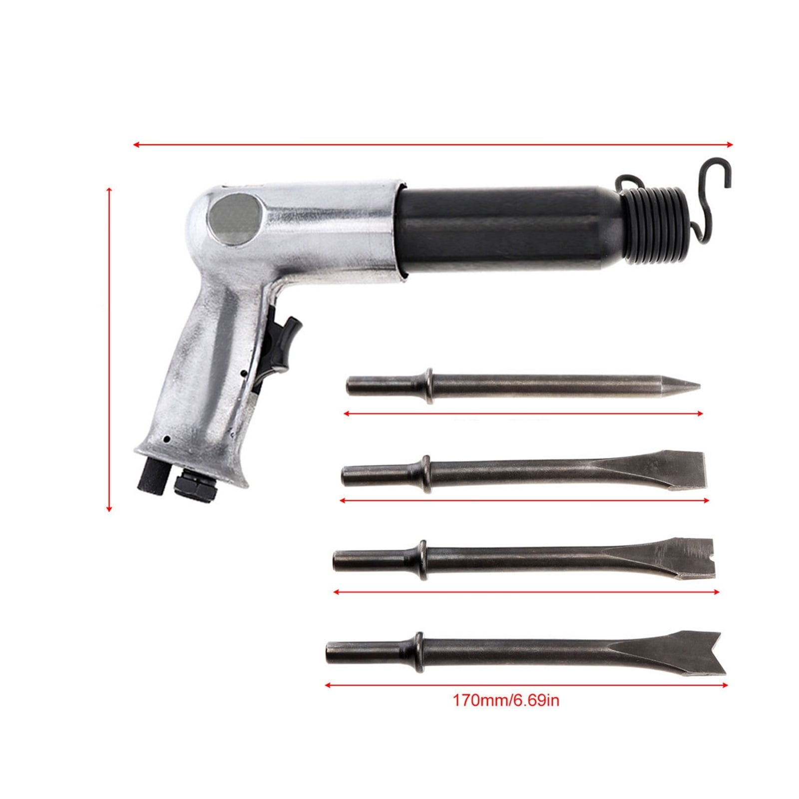 9150 120mm Professional Handheld Pistol Gas Shovels Air Hammer Small ...