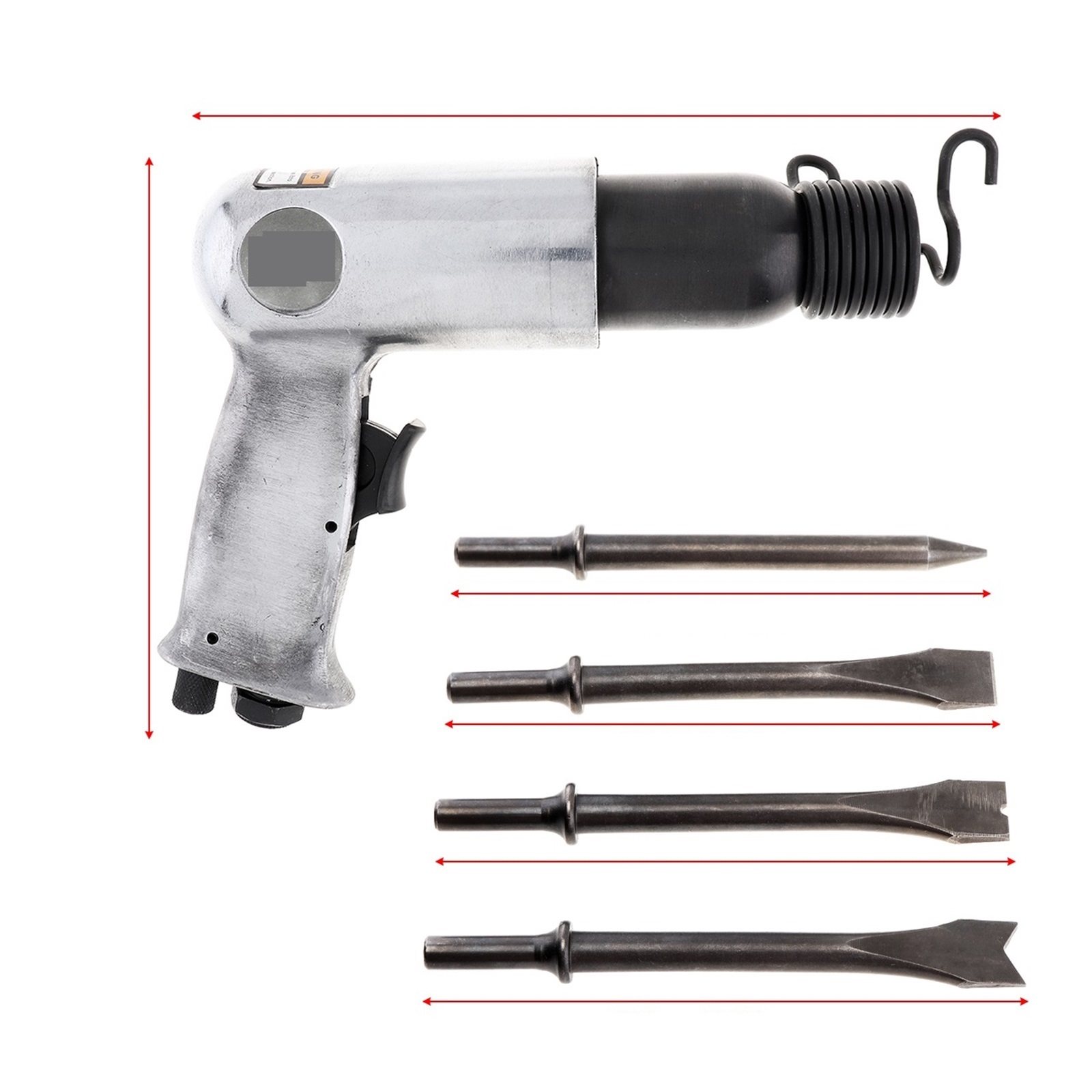 9150 120mm Professional Handheld Pistol Gas Shovels Air Hammer Small ...