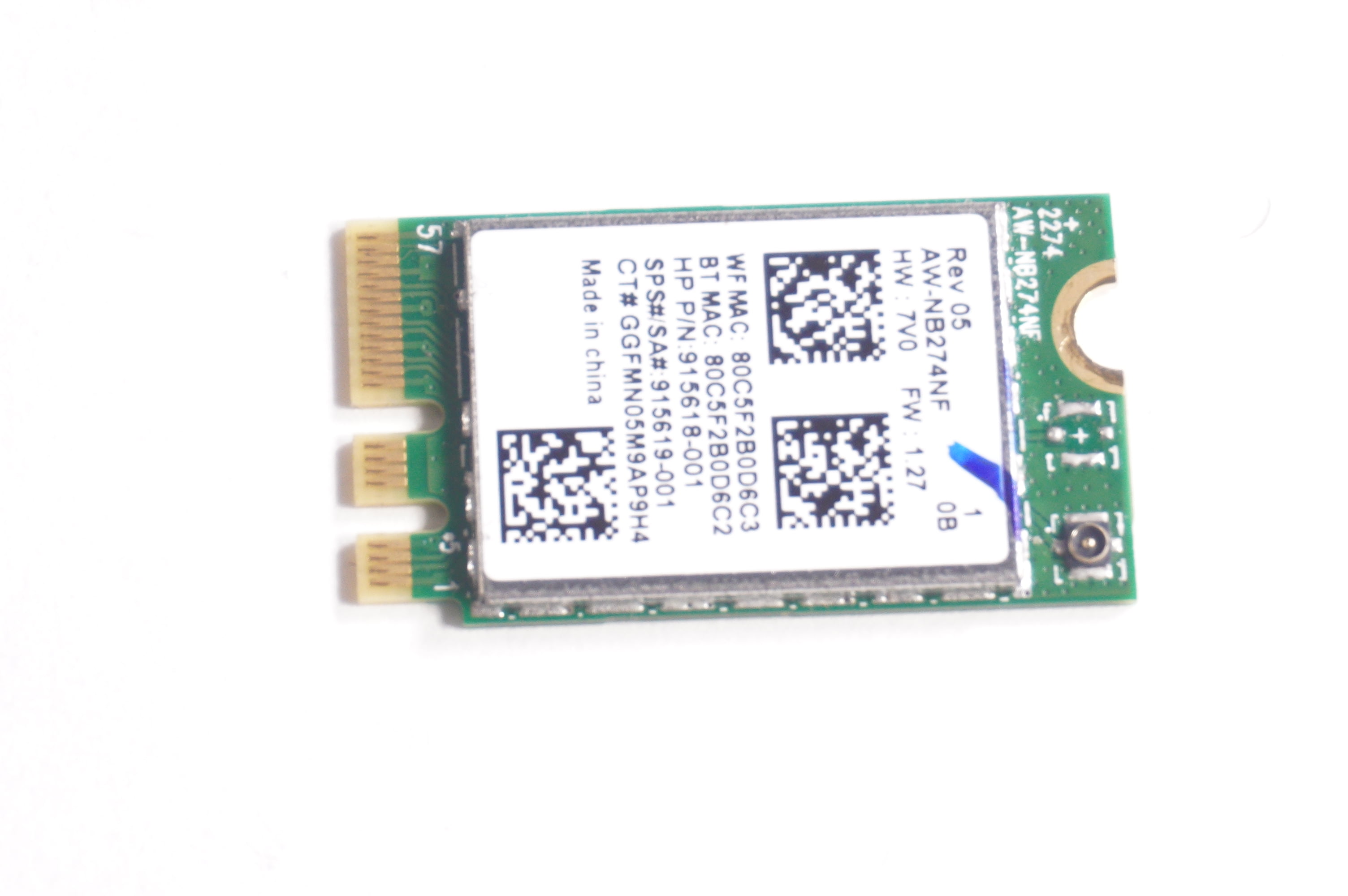 915619-001 Hp Wireless Card 15-BS015DX - Walmart.com