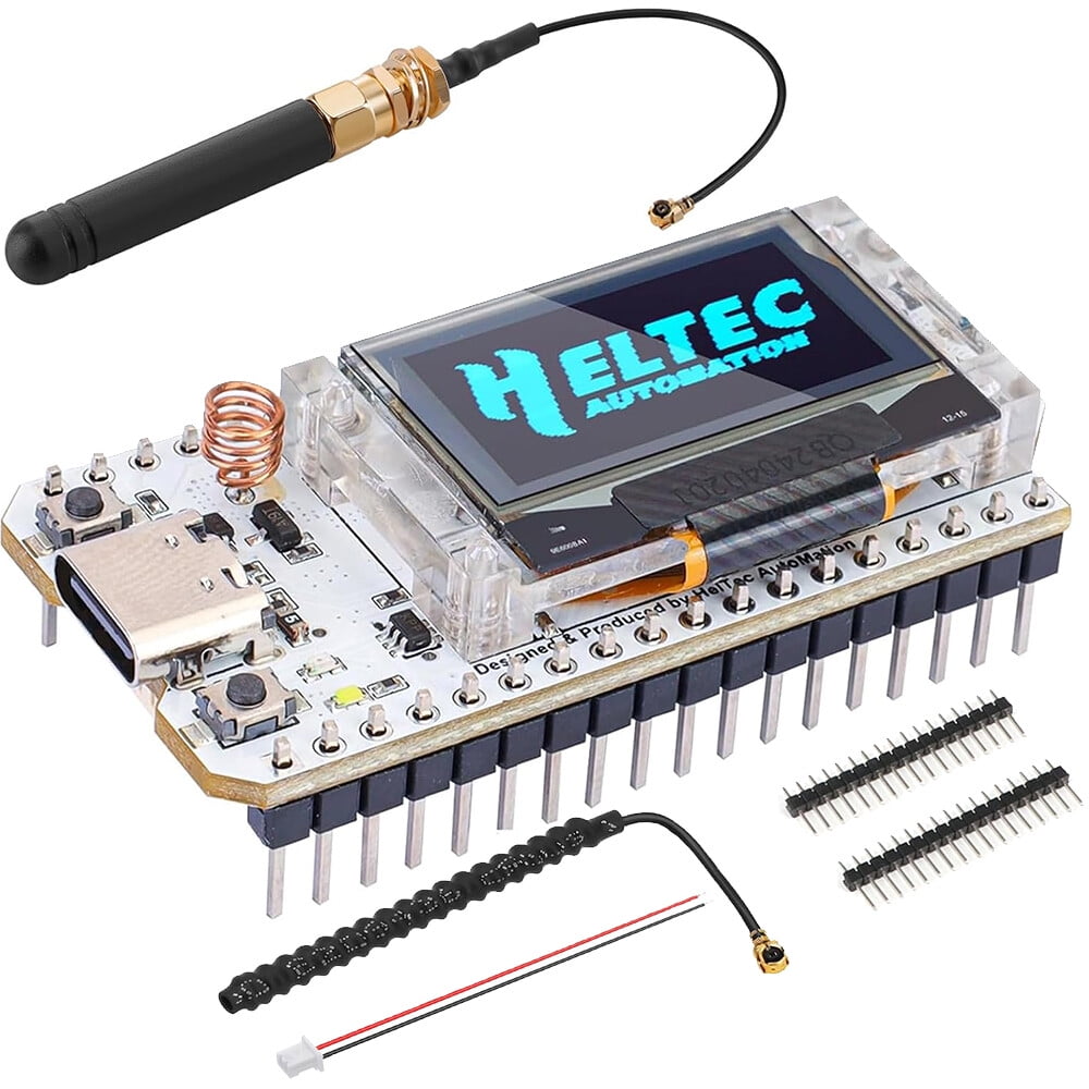 915MHz Meshtastic LoRa V3 ESP32 OLED Board +CP2102 Antenna + Cable for ...