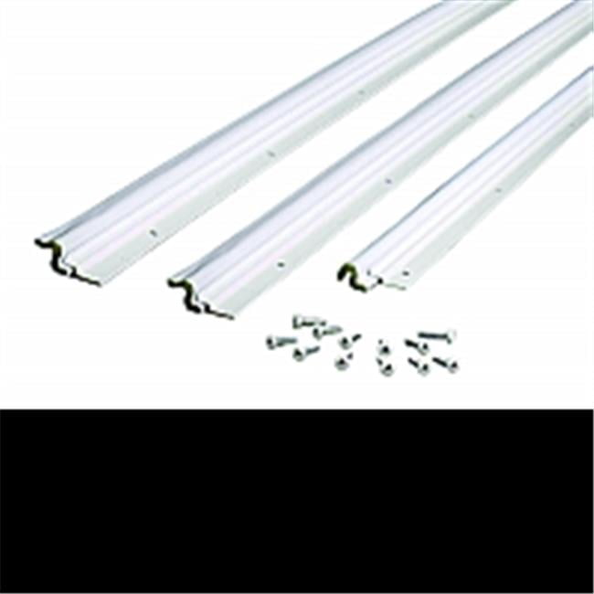 91850 84 x 36 in. White Compression Weatherstrip With Aluminum Stop ...