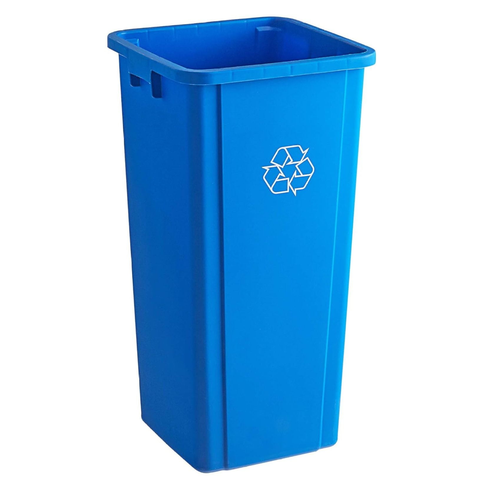 92 Qt. / 23 Gallon / 87 Liters Blue Square Recycle Bin.Kitchen Waste ...