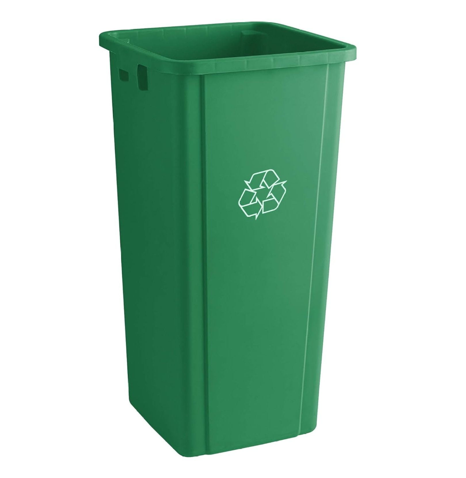 92 Qt. / 23 Gallon / 87 Liters Green Square Recycle Bin. Trash Bin ...