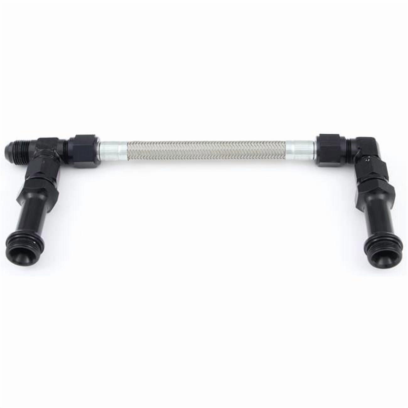 920022-BL Holley 4150 -6 AN Pro Stock Fuel Line Kit, Black - Walmart.com