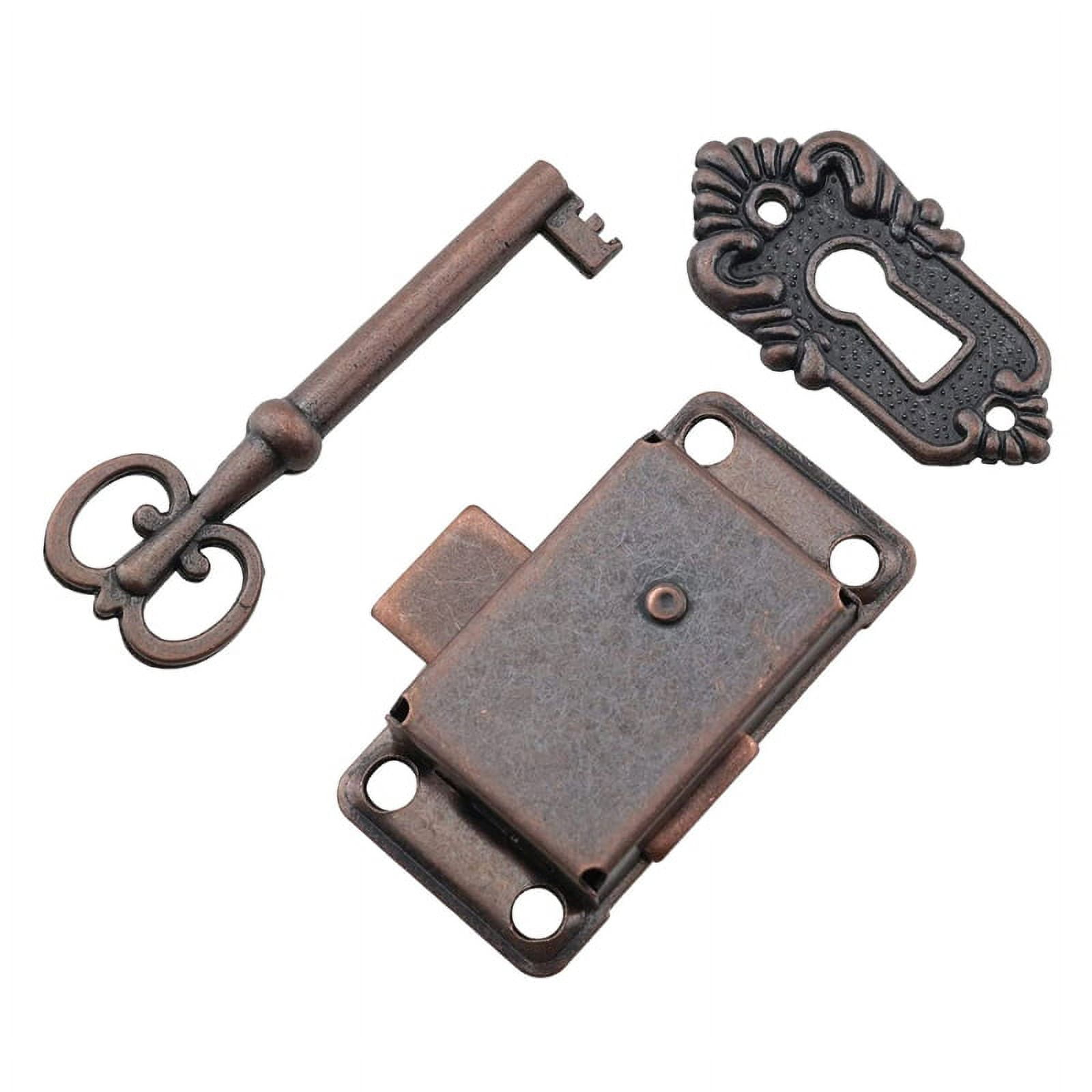 920L Antique Iron Drawer Locks Decorative Furniture Locks with for Key ...