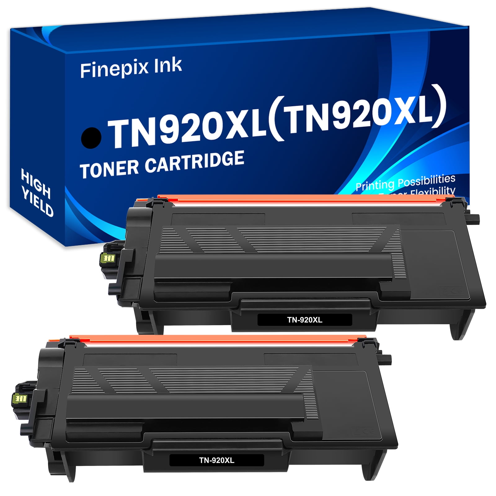 920XL 920 High Yield with Chip Toner Cartridges Compatible for Brother ...