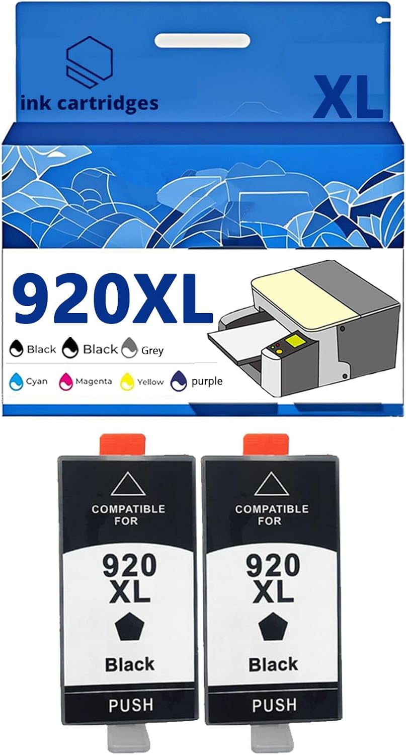 920XL 920 XL Ink Cartridges Compatible for HP 6500A 6000 6500 7000 7500 ...