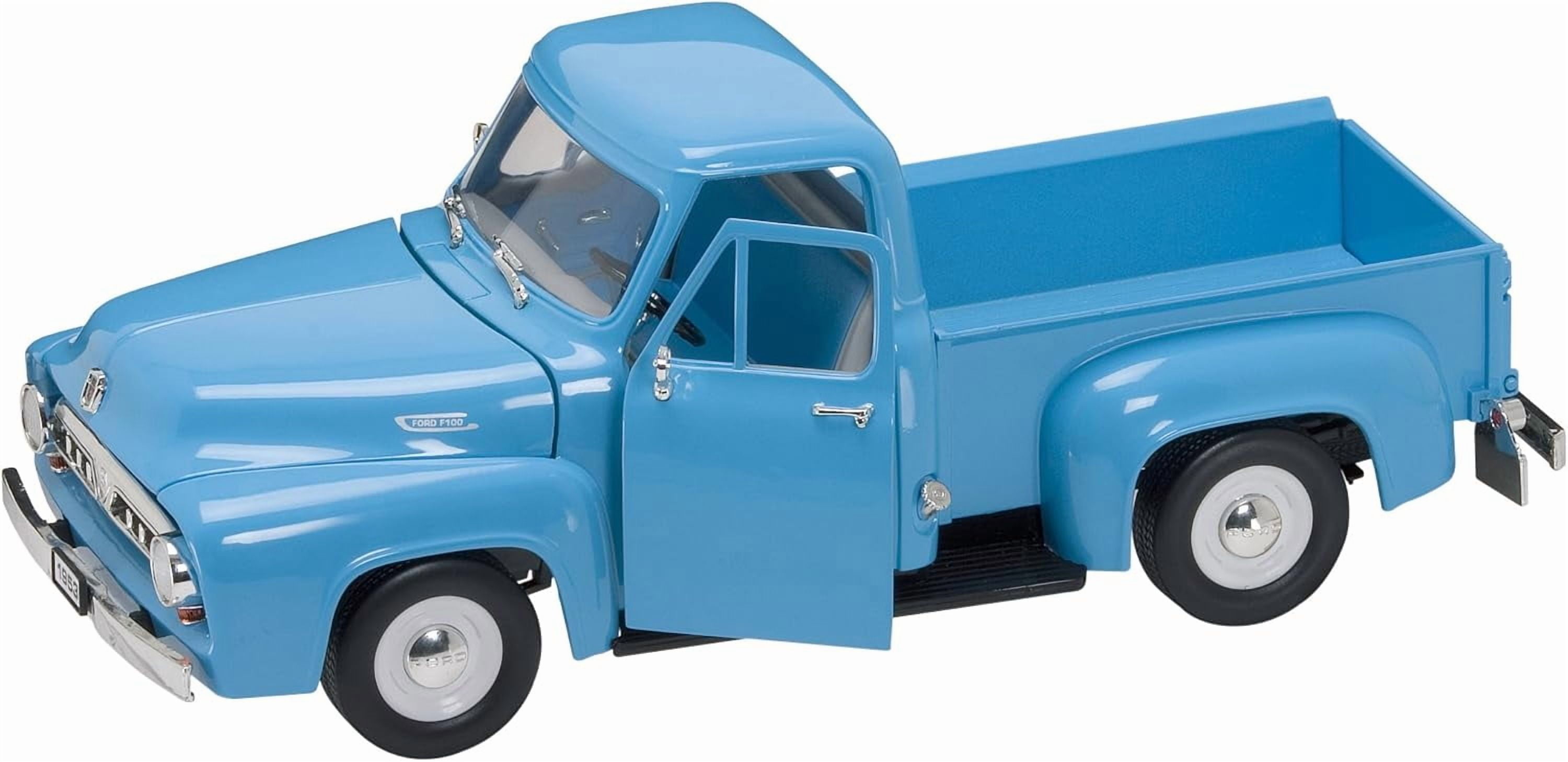 92148 Scale 1:18 1953 F-100 Pick Up Vehicle, Light Blue - Walmart.com