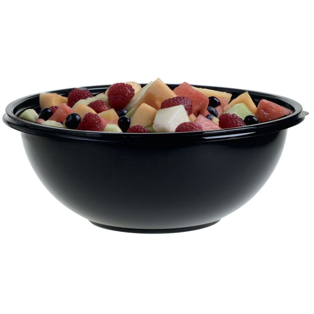 92160A50 FreshPack Black 160 oz Bowl - 50 / CS - Walmart.com