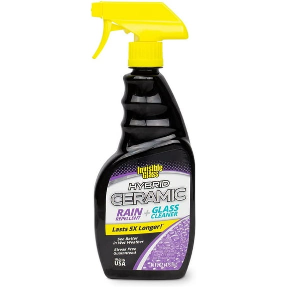 92183 Hybrid Ceramic Rain Repellent and Glass Cleaner Cleans and ...
