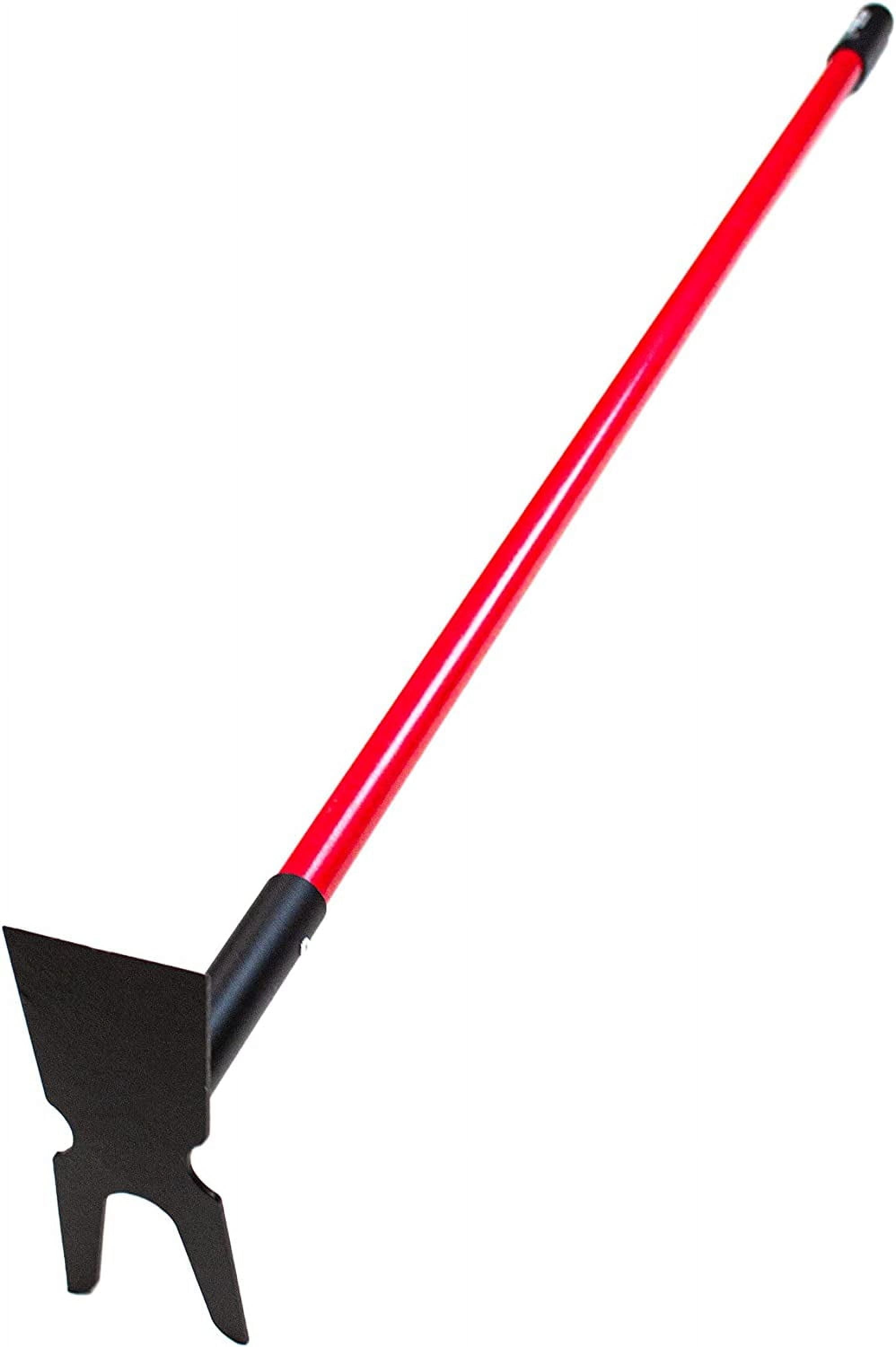 92357 12-Gauge 2-Prong Weeding Hoe with Fiberglass Handle - Walmart.com