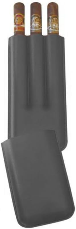 9242BK Big Easy 3-Finger Black Cigar Case - Walmart.com