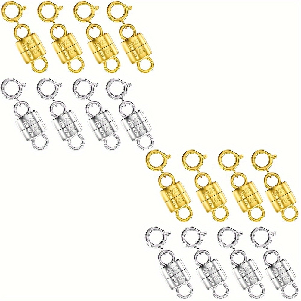 925 Magnetic Necklace Clasps And Closures, Magnetic Clasp Converter For ...
