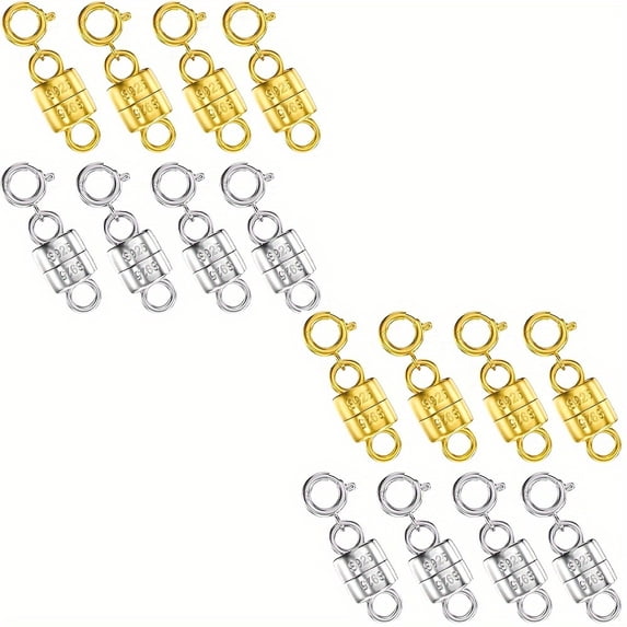 925 Magnetic Necklace Clasps And Closures, Magnetic Clasp Converter For ...
