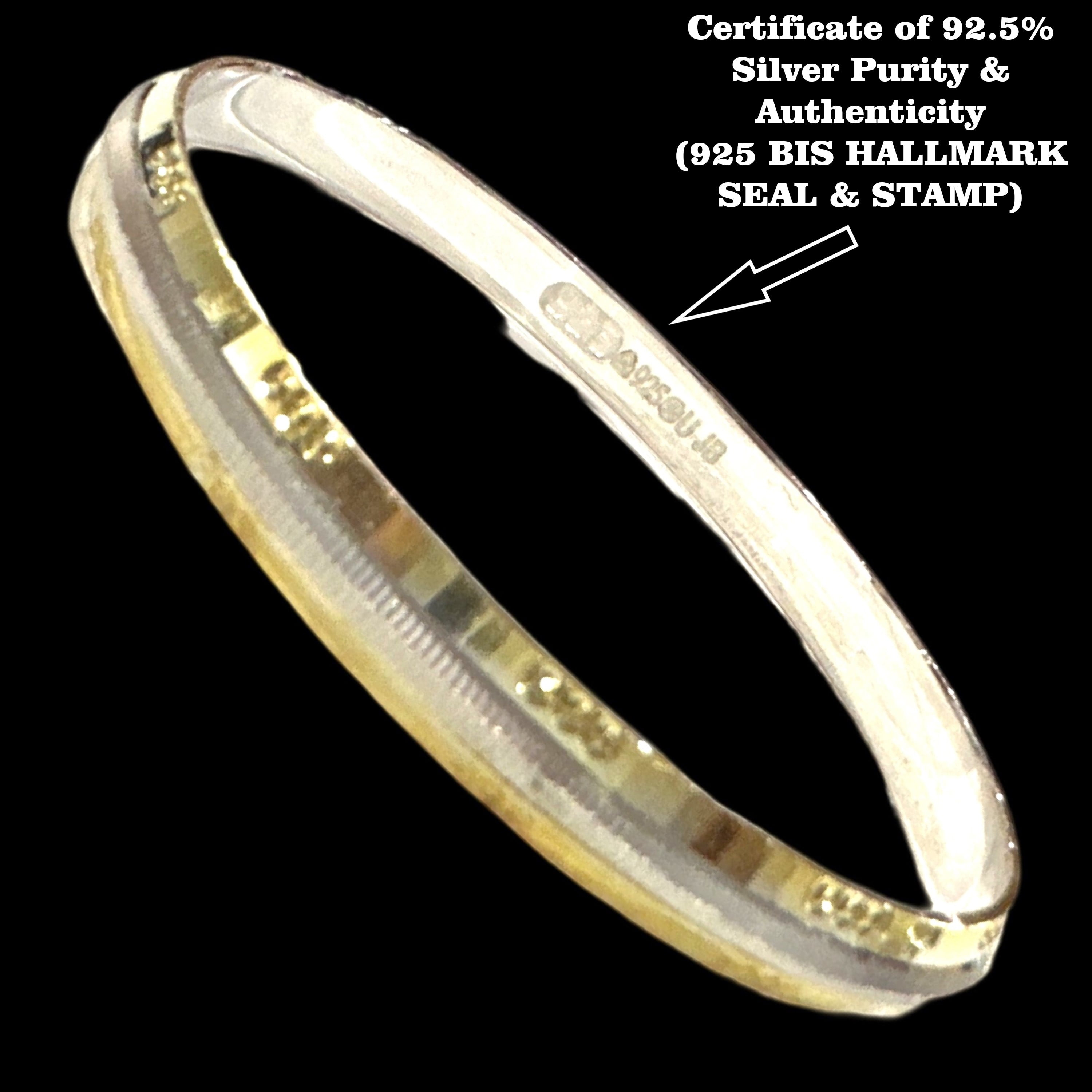 925 Solid Sterling Silver Punjabi Sikh Designer Men Kada #13 Kada ...