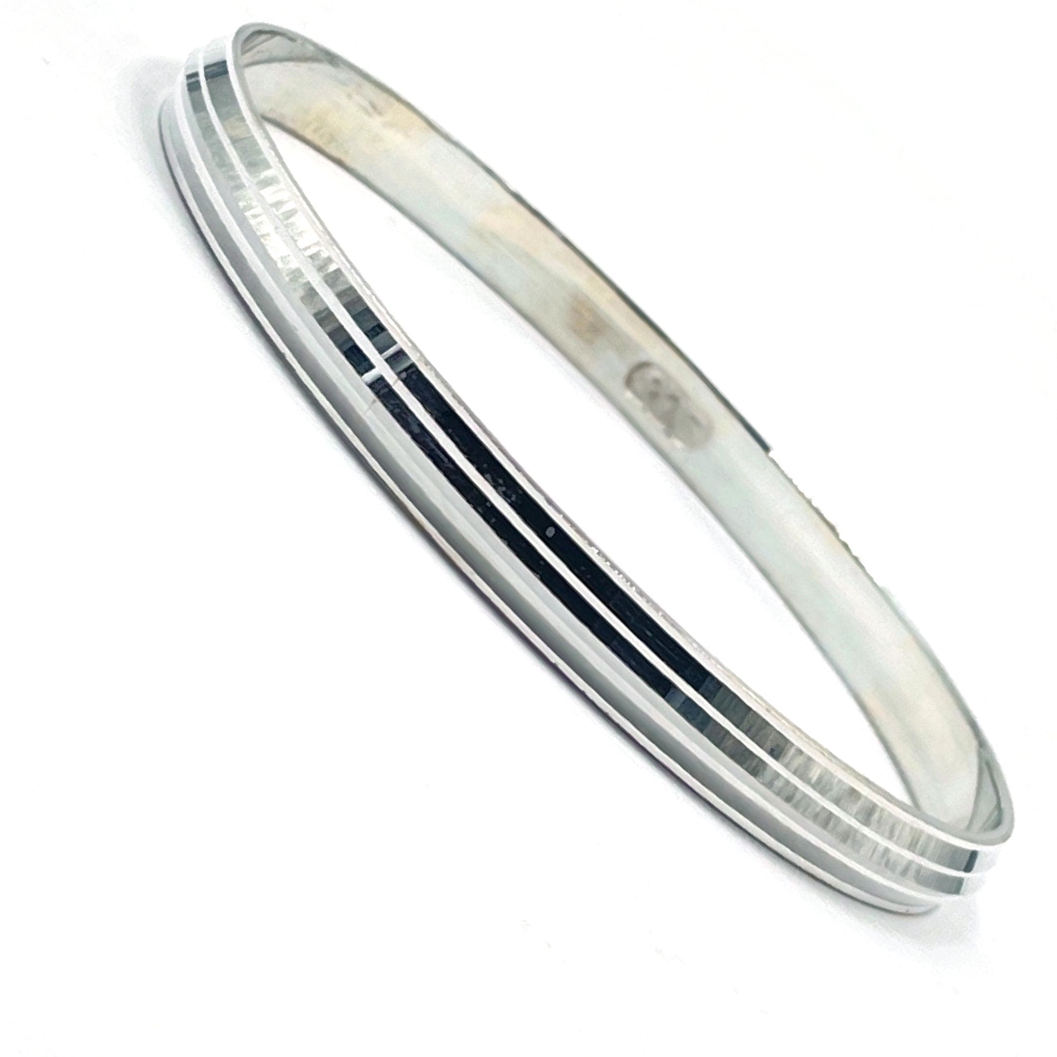 925 Solid Sterling Silver Punjabi Sikh Men Kada #11 Kada Diameter: 2.87 ...