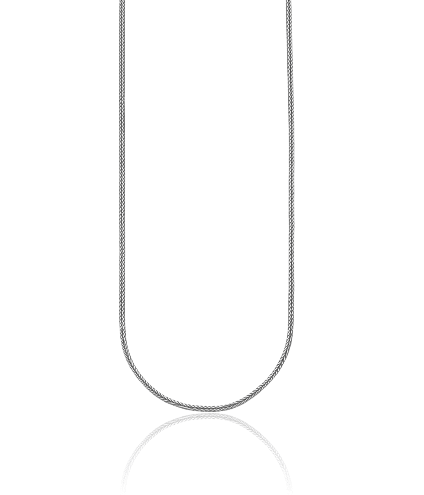925 Sterling Silver 1.8mm Franco Link Chain Necklace - Walmart.com