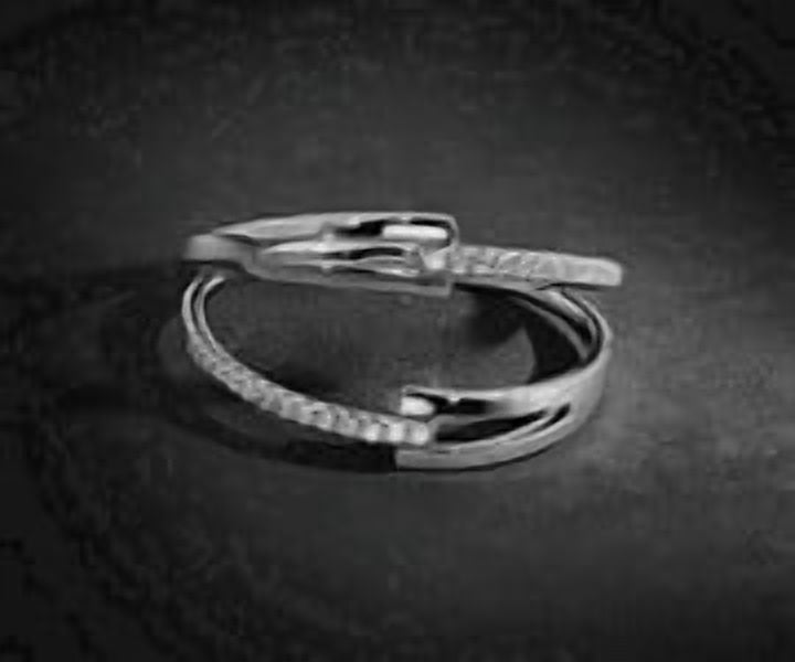 925 Sterling Silver 1.96 Ct Round Simulated Diamond Wedding Enhancer ...