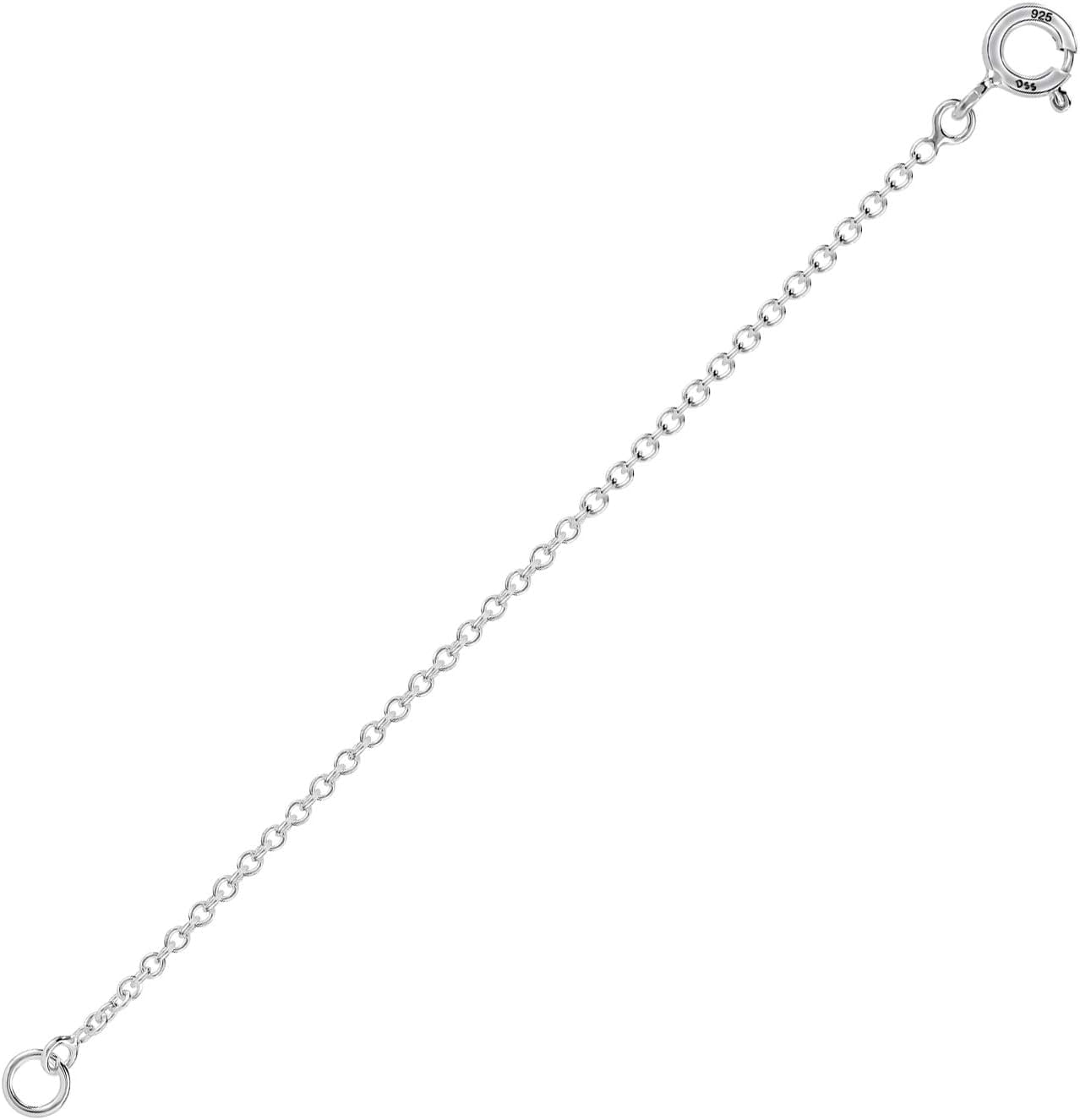 925 Sterling Silver 1MM - Cable Italian - Pendant - Necklace - Anklet ...