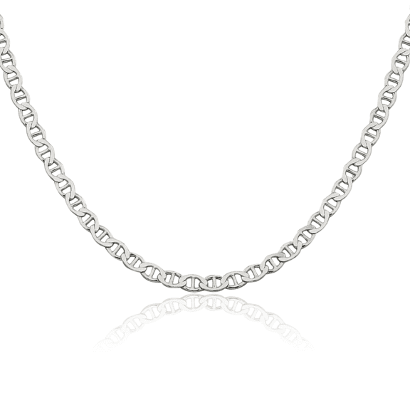 Sterling Silver Anchor Chain 22" - Walmart.com