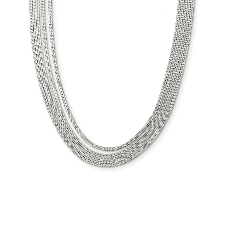 17 inch silver chain store