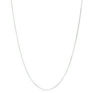 Next Level Jewelry Sterling Silver Box Chain Necklace, Solid 925 Italy ...