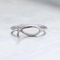 925 Sterling Silver Christian Fish Ring – Ichthys Symbol Jesus Ring ...