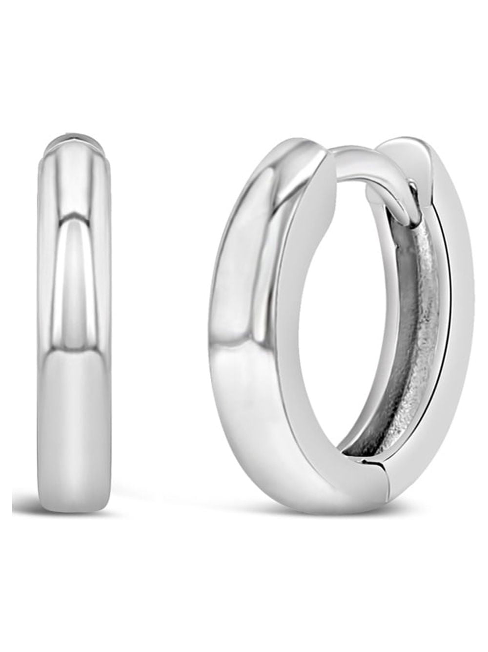 In Season Jewelry, 925 Sterling Silver Small Huggie Hoop Earrings ...