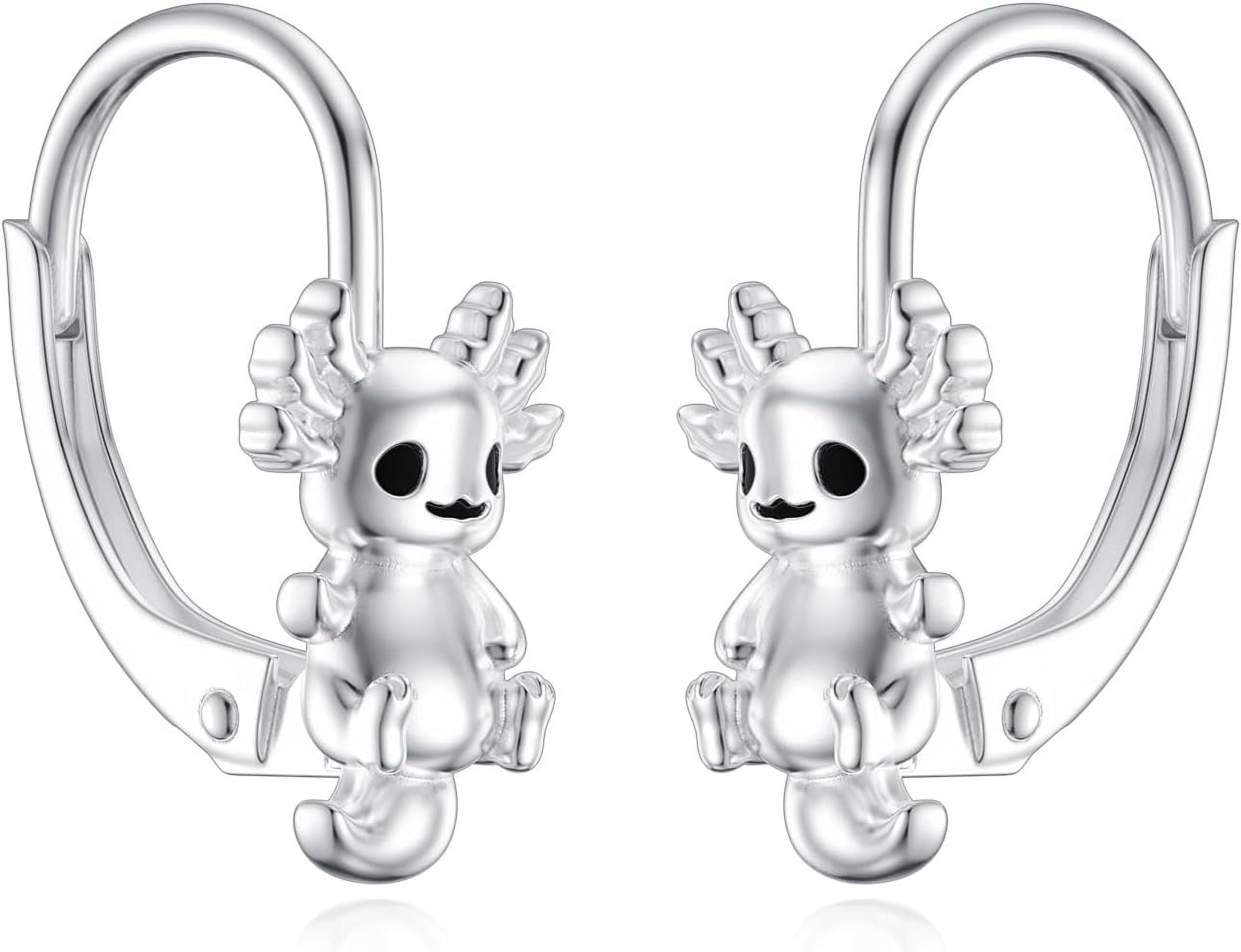 925 Sterling Silver Earrings Hypoallergenic Animal Stud Hoop Leverback ...