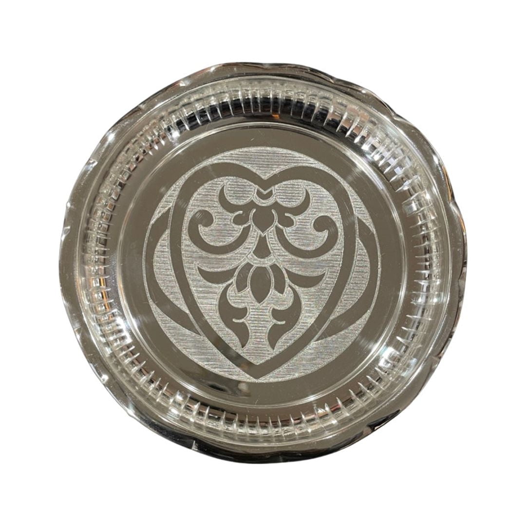 925 Sterling Silver Hallmarked Designer Puja Plate - Style#05 Plate ...