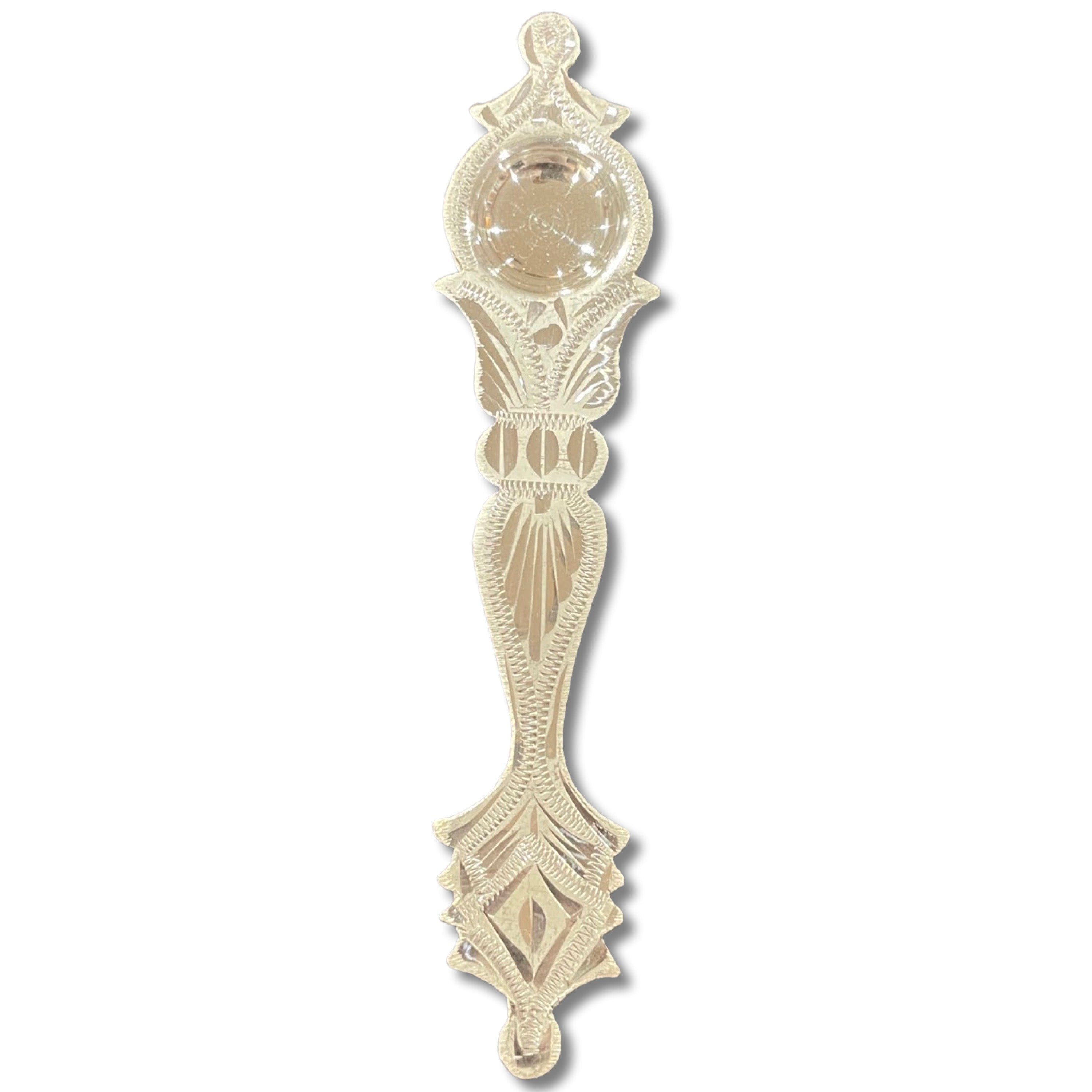 925 Sterling Silver Hallmarked Kapoor Aarti Puja Spoon - Walmart.com