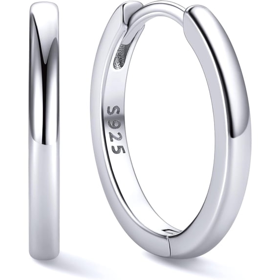 925 Sterling Silver Huggie Hoop Earrings Small Hoop Earrings for Women ...