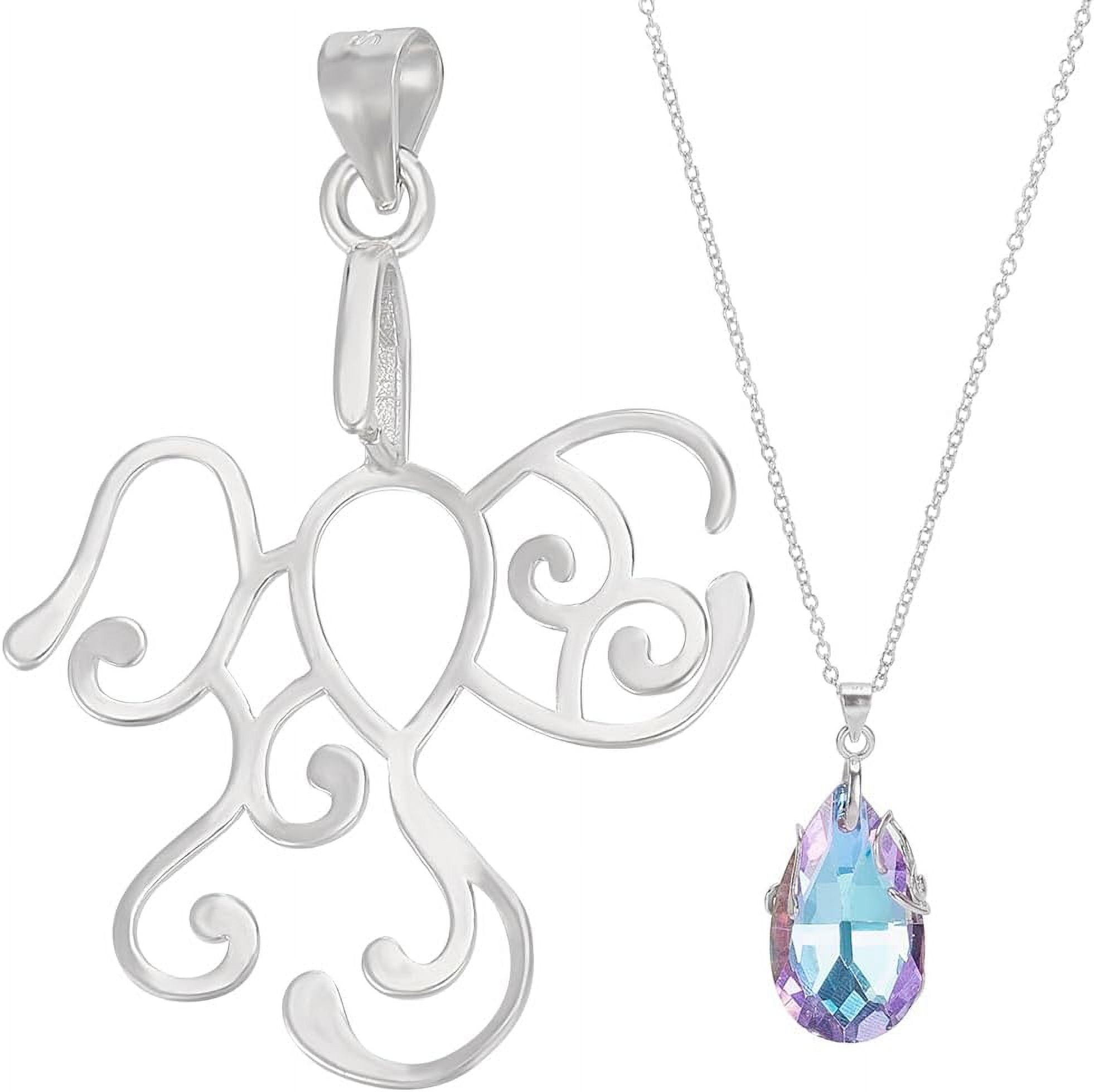 925 Sterling Silver Irregular Claw Pendant Hollow Pendant Base Cabochon ...