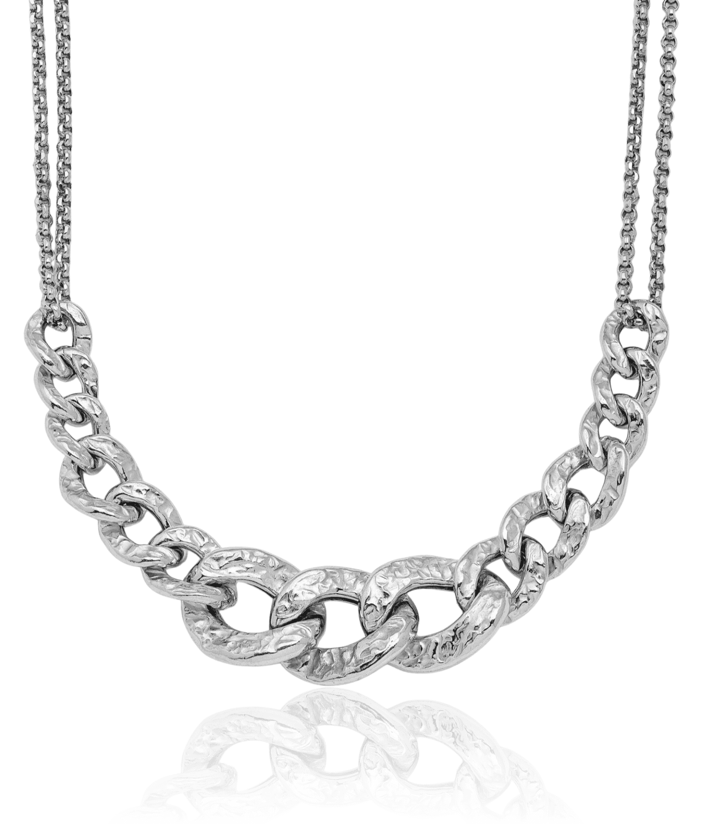 925 Sterling Silver Link Strand Necklace Chain - Walmart.com