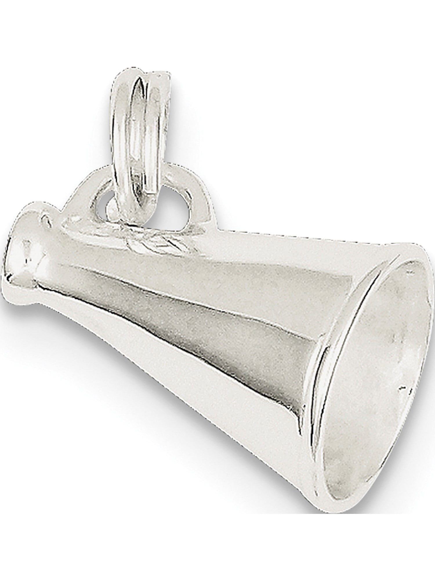 925 Sterling Silver Megaphone (13x22mm) Pendant / Charm - Walmart.com