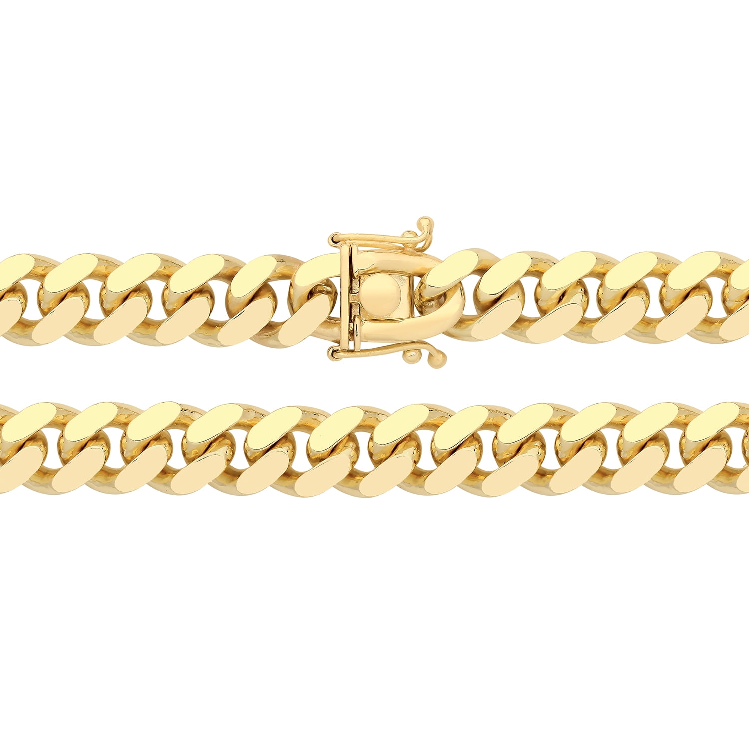 925 Sterling Silver Men Curb Chain - 22 inch*8.4mm - Walmart.com