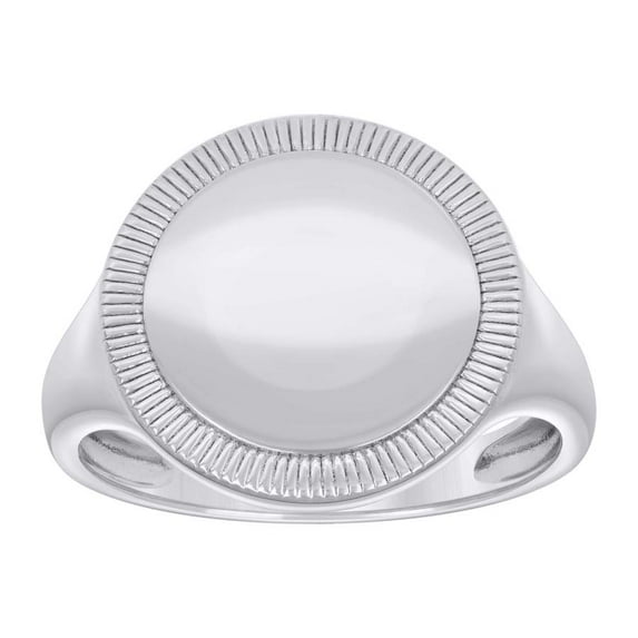 925 Sterling Silver Mens Signet Ring Size 11 - Walmart.com